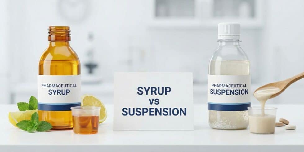 Difference Between Syrups and Suspensions Explained
